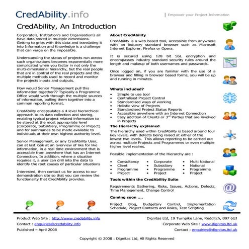 CredAbility, An Introduction | PDF