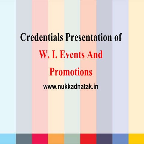 Credential | PPT | Business | Business and Finance