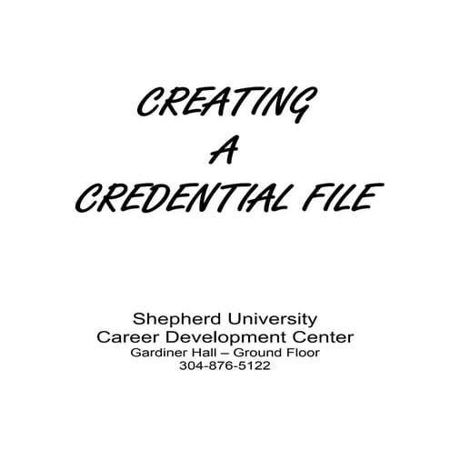 Credential File | PDF