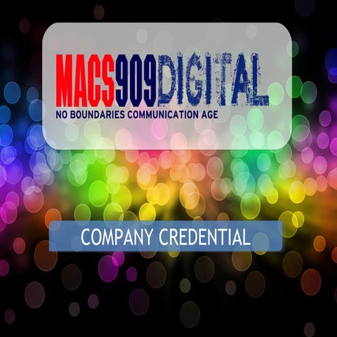 MACS909 Digital Credential | PPT