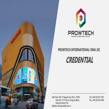 Credential_prowtech 20211102 it is the media in vietnam market 2023 | PPT