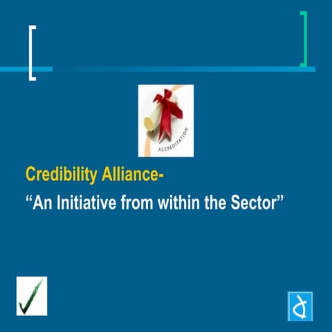 Accreditation of NGOs | PPT | Non-Profit Organizations | Industries