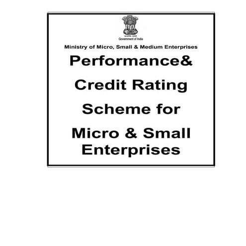 Credit rating-scheme | PDF