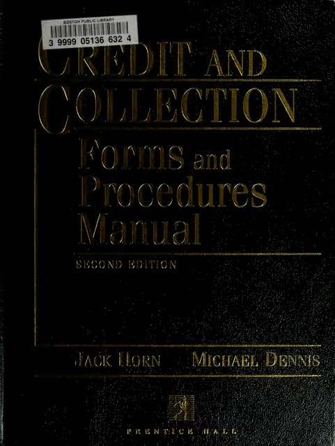 Credit Policy and Procedures | PPT