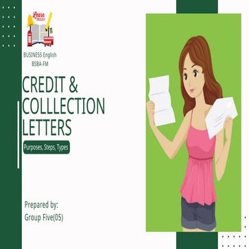 Credit and Collection letters.pptx Business | PPTX