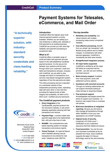 LendingQB Executive Summary | PPT