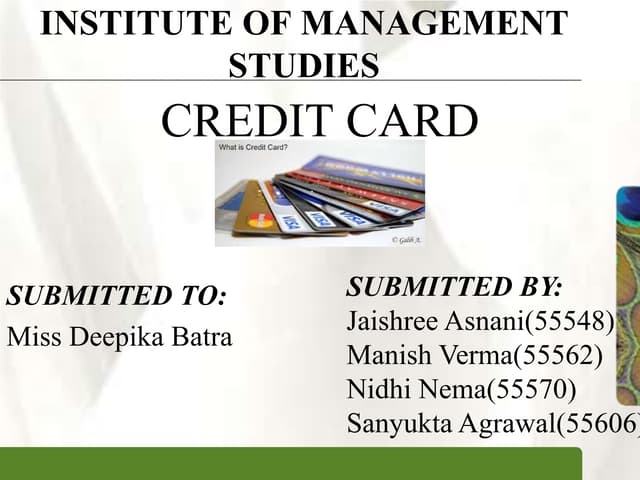 Magnetic Stripe card | PDF