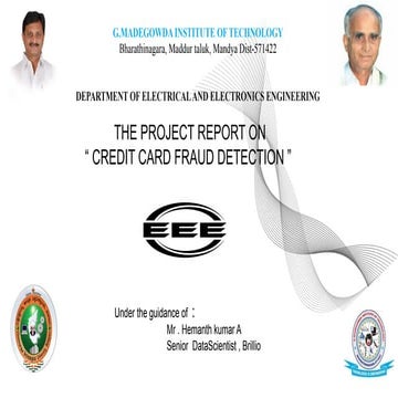 Credit card fraud detection.pptx credit card fraud detection | PPT