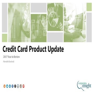 Credit Card Product Update - 2015 Year in Review | PDF