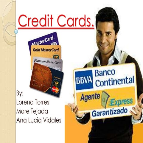 Credit cards[1] | PPTX | Credit Cards | Personal Debt