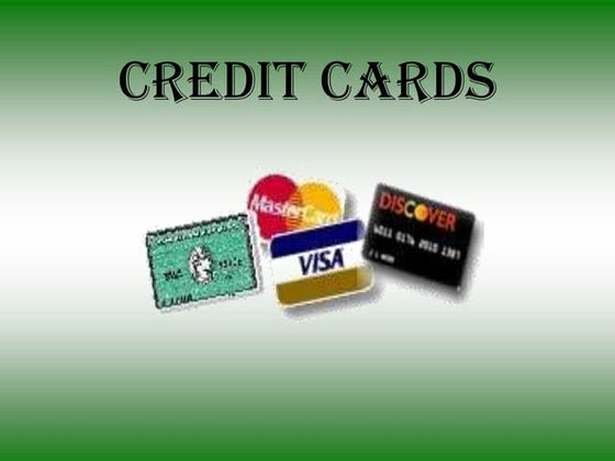 Credit cards ppt | PPTX