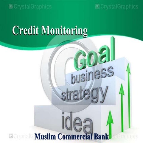 Credit monitoring | PPTX | Business Accounting & Finance | Business
