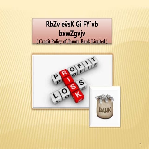 Credit Policy MOU ADR -class-----MTA.pptx