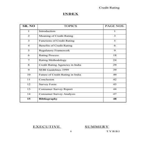Credit rating | DOC