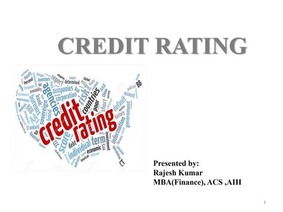 Credit rating | PPT
