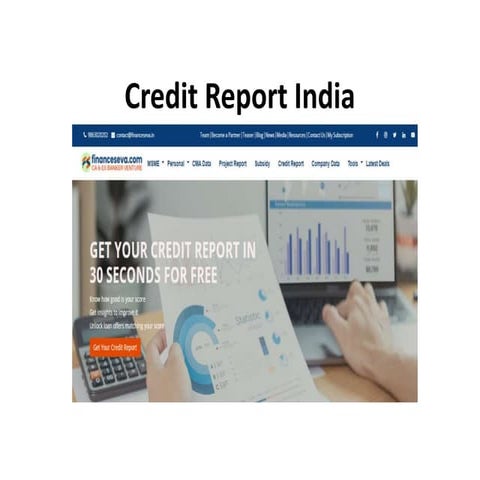 Credit Report India | PPTX