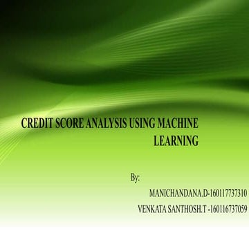 Credit Scoring Machine learning model in python.pptx