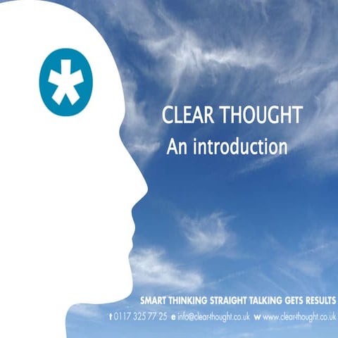 Clear Thought Consulting | An Introduction | PPTX