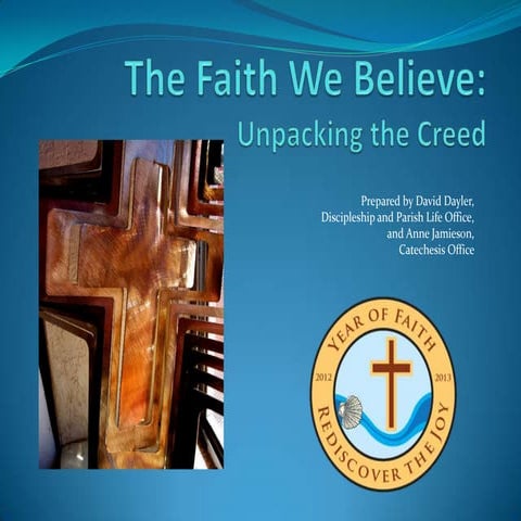 Creed booklet power point presentation | PPTX