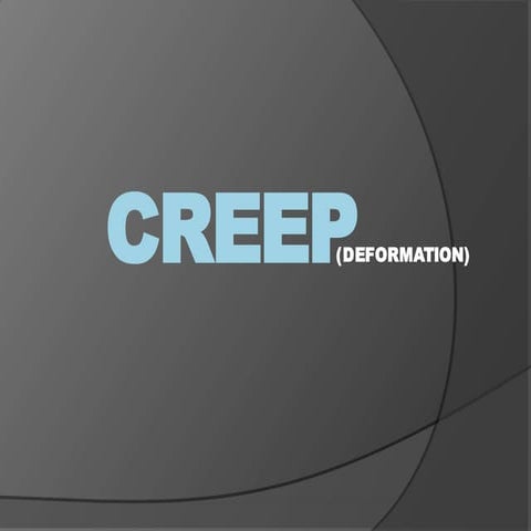 Creep | PPTX