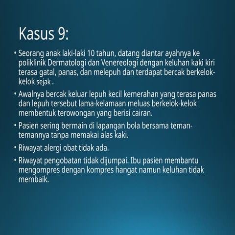 Creeping eruption. kasus pada dermatovenerologi. | PPTX