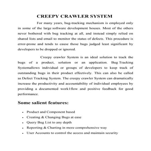 75.bug tracking for improving software quality & reliability