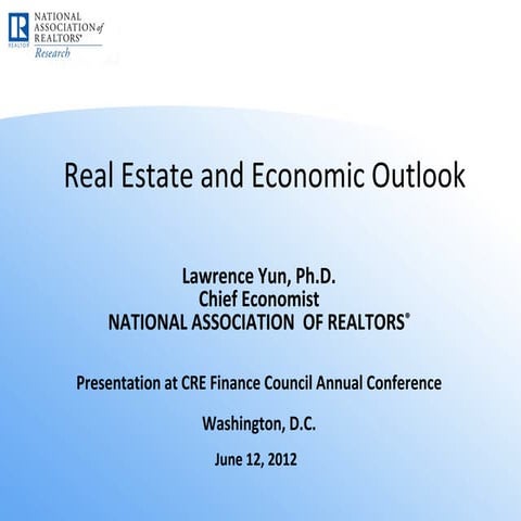 Cre finance council (june 2012) | PPT | Free Download