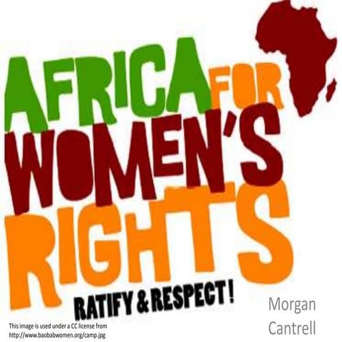 Women's Rights in Kenya | PPTX