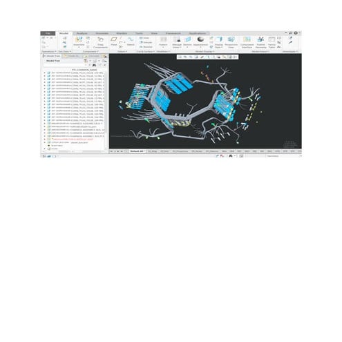 Creo cable harness satellite propulsion preliminary routing | PDF