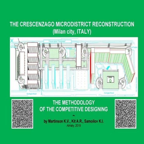 The Crescenzago microdistrict reconstruction (Milan city, Italy): the ...