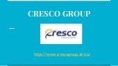 Cresco Group presentations