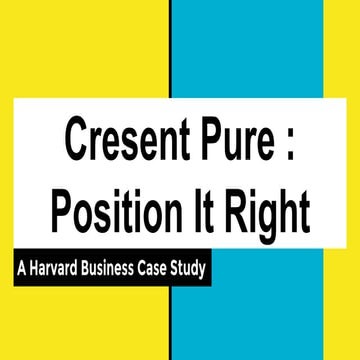 Cresent pure | PPTX