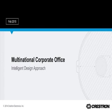 Intelligent Working Space for MNC | PDF