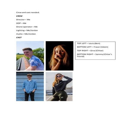 JT's Acting Resume PDF | PDF