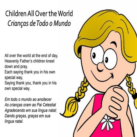 Crianças de Todo o Mundo - Children All Over the World | PDF