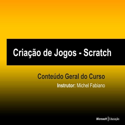 Apresentação dos comandos básicos do Scratch | PPT