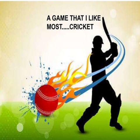 Physical Education Investigatory Project { cricket }.pptx
