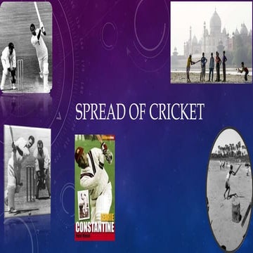 History of Indian Cricket | PPTX