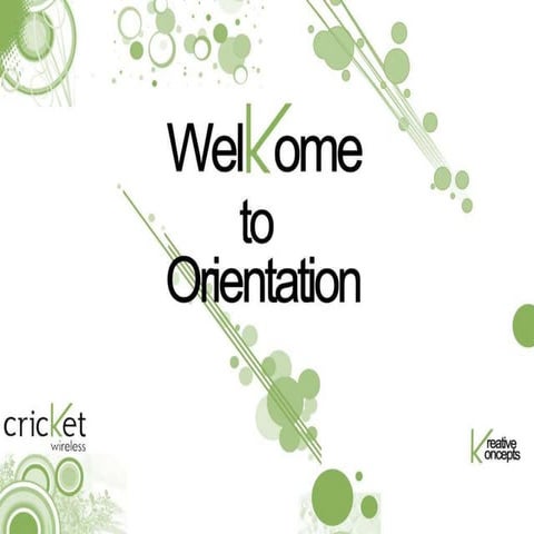 Welcome to Orientation | PPT