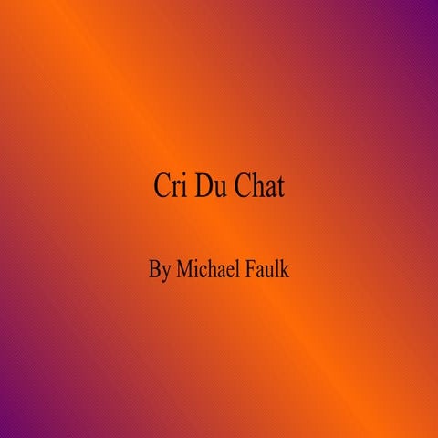 Cri Du Chat | PPT | Ear, Nose and Throat Conditions | Diseases and ...