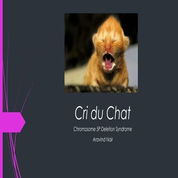 Cri du Chat | PPT
