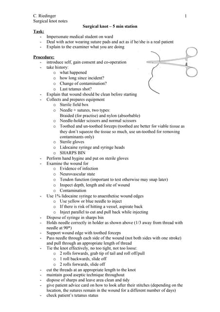 Basic Surgical Skills | PDF