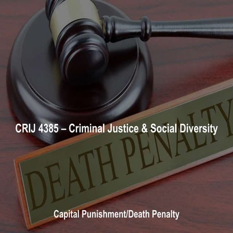 The Death Penalty | PPTX