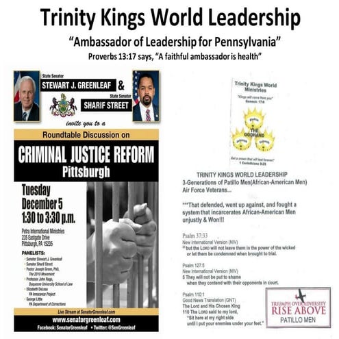 Trinity Kings World Leadership: King PA Attorney General Josh Shapiro ...