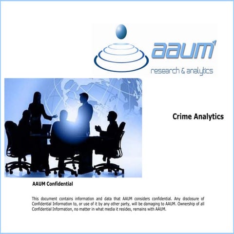 Crime Overview :Abstract with Trends (Total Cases) | PPTX