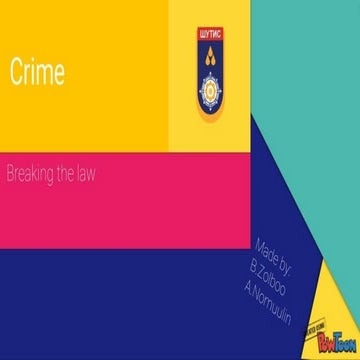 Crime | PPT