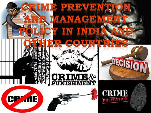 Prevention of Crime | PPT