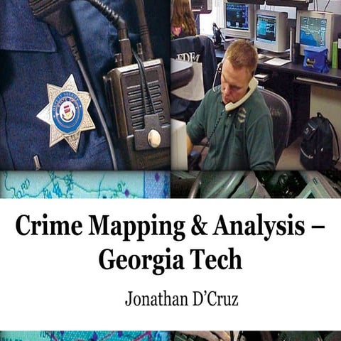 Fundamentalsof Crime Mapping Tactical Analysis Concepts