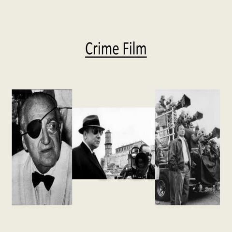 Crime film | PPT