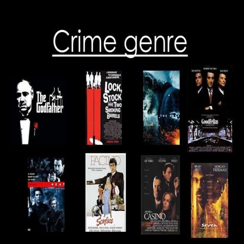 Crime genre | PPTX